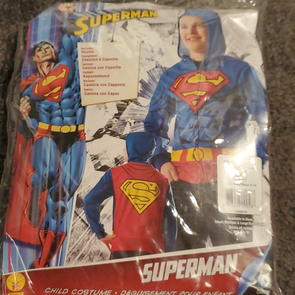 DC Comics | Costumes | N E W Superman Child Hooded Sweat Shirt | Poshmark